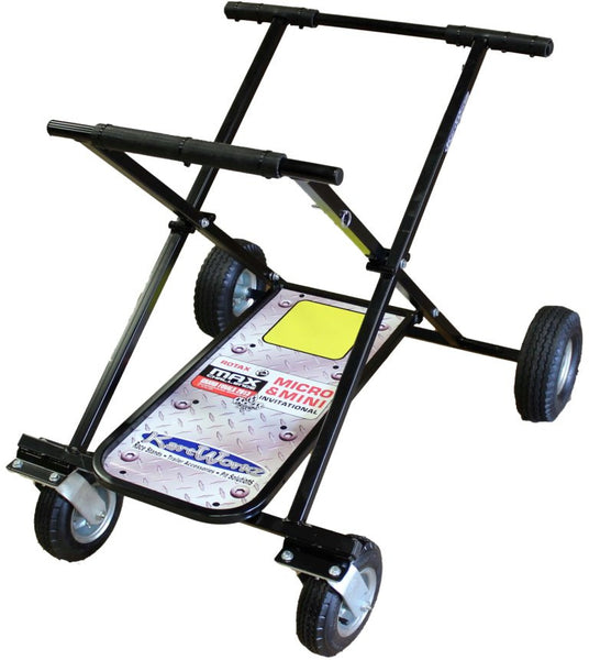 X-Frame Kart Stand w/ Rotax GF Decal Package | KartWorkz Inc.